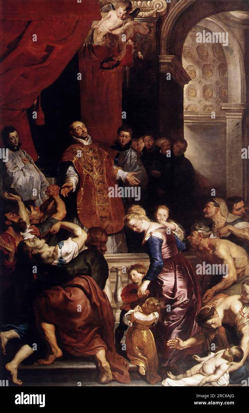 Miracles of St. Ignatius 1620 by Peter Paul Rubens Stock Photo - Alamy