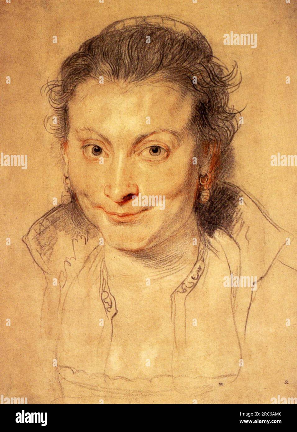 Portrait of Isabella Brandt 1622 by Peter Paul Rubens Stock Photo - Alamy
