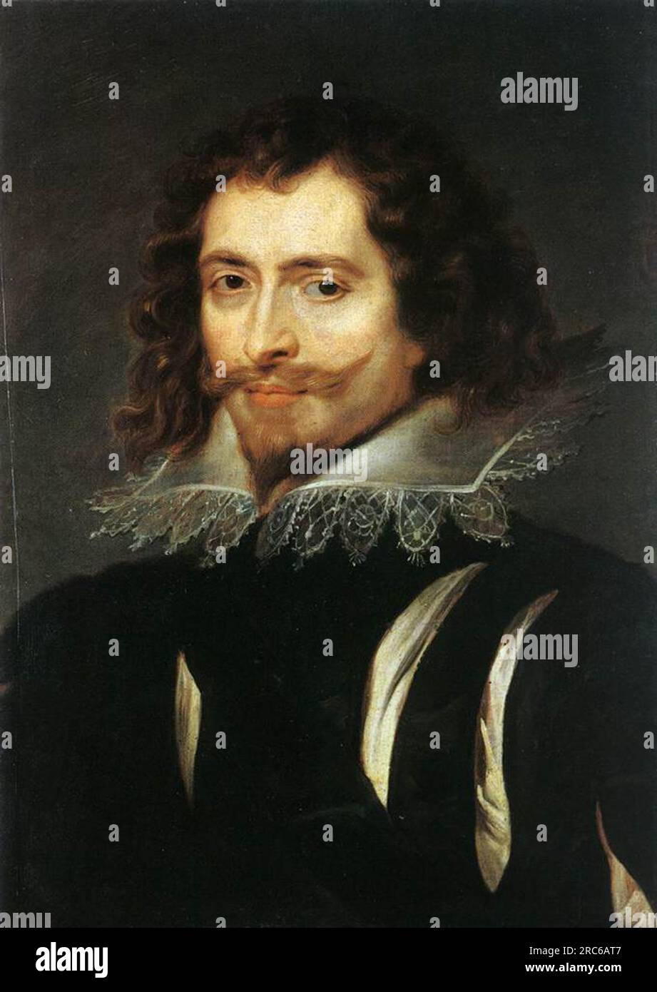 Portrait of George Villiers, 1st Duke of Buckingham 1625 by Peter Paul ...