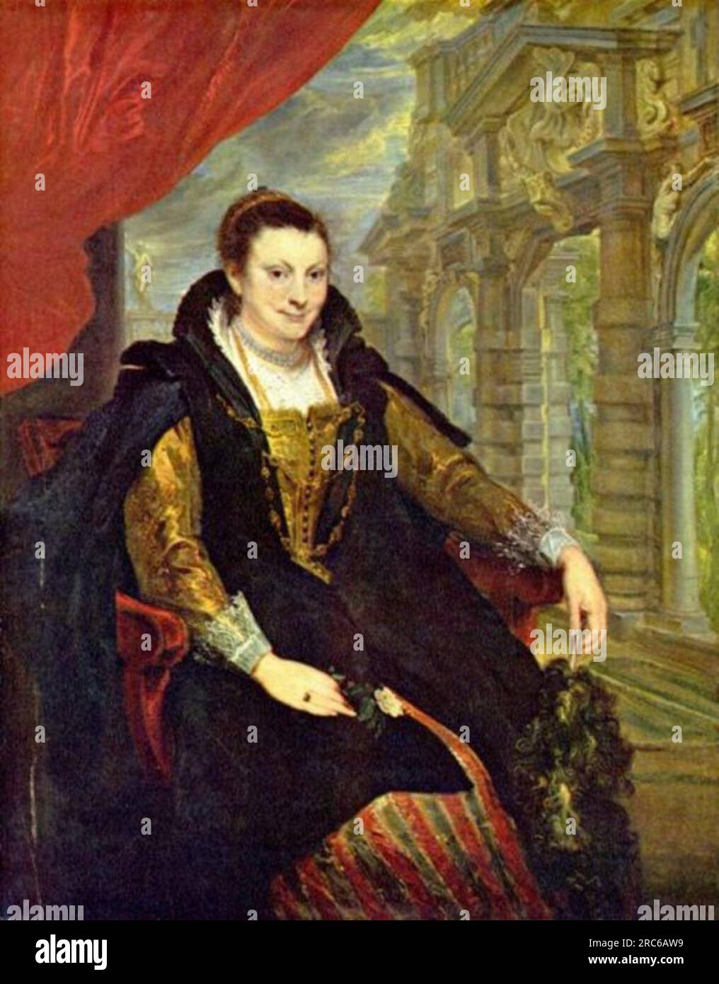 Portrait of Isabella Brandt 1626 by Peter Paul Rubens Stock Photo - Alamy