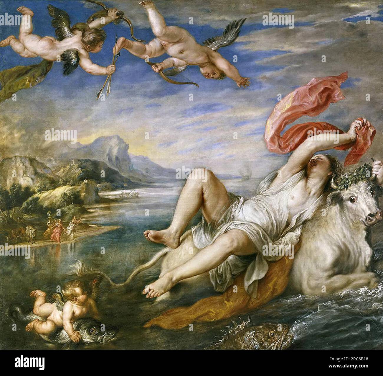 The Abduction of Europa 1630 by Peter Paul Rubens Stock Photo - Alamy
