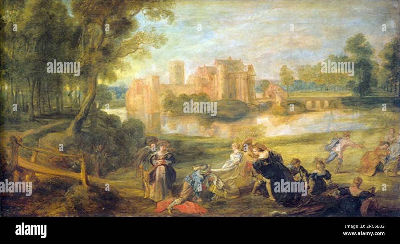 Rubens garden painting hi-res stock photography and images - Alamy