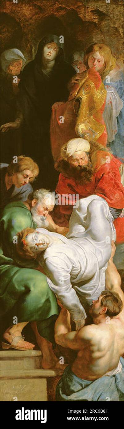The Entombment of St Stephen by Peter Paul Rubens Stock Photo - Alamy