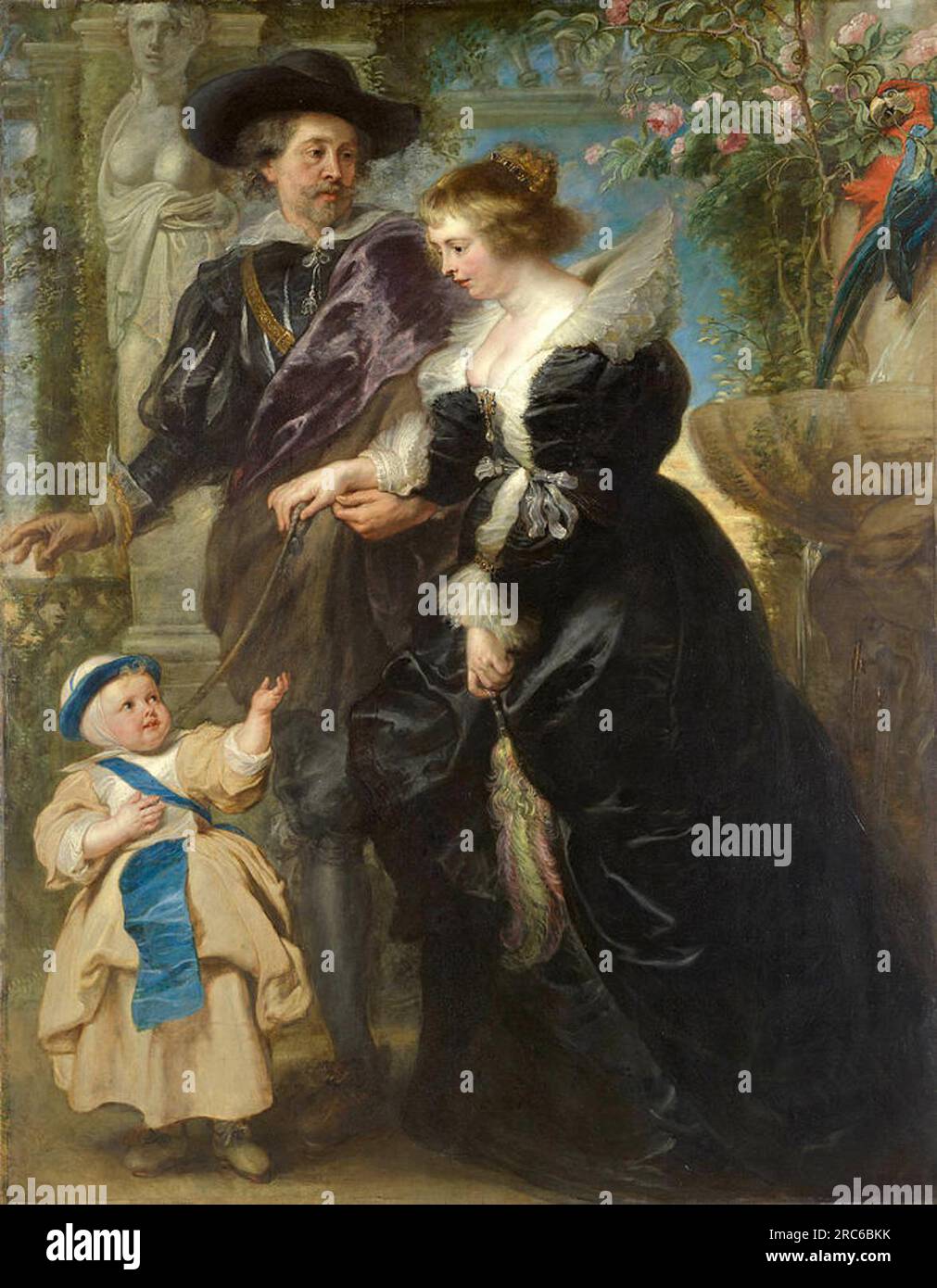 Rubens His Wife Helena Fourment and Their Son Frans by Peter Paul ...