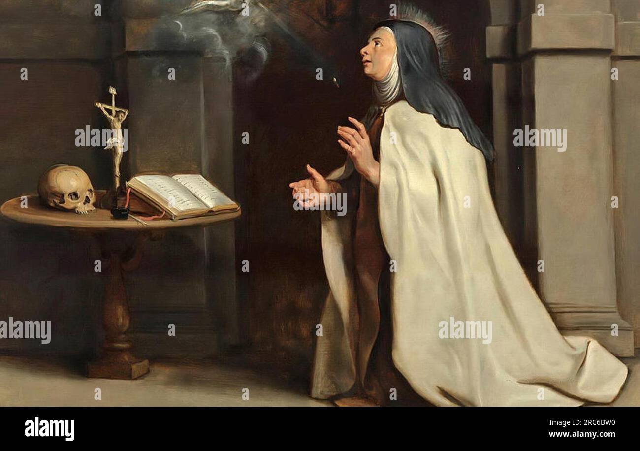 Saint Teresa of Avila's Vision of the Holy Spirit by Peter Paul Rubens ...