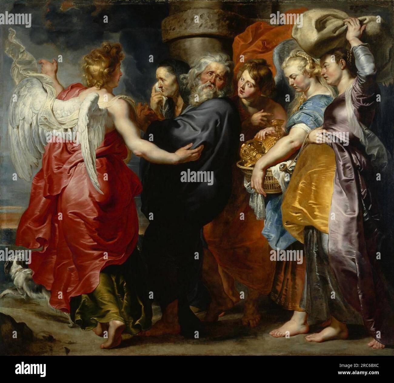 The Departure of Lot and His Family from Sodom by Peter Paul Rubens ...