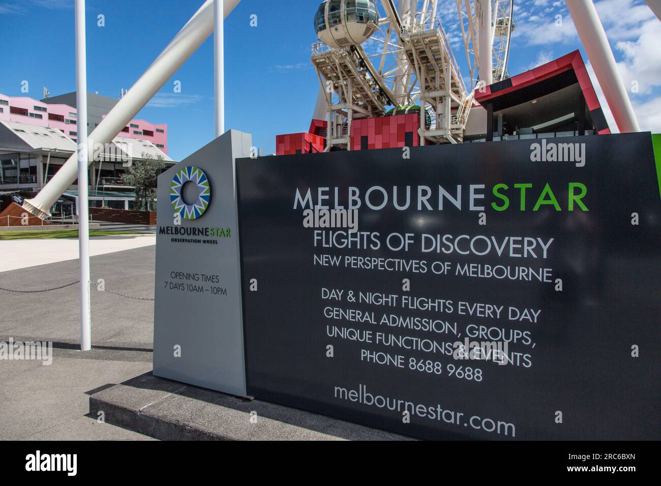 Melbourne Star Observation Wheel Stock Photo - Alamy