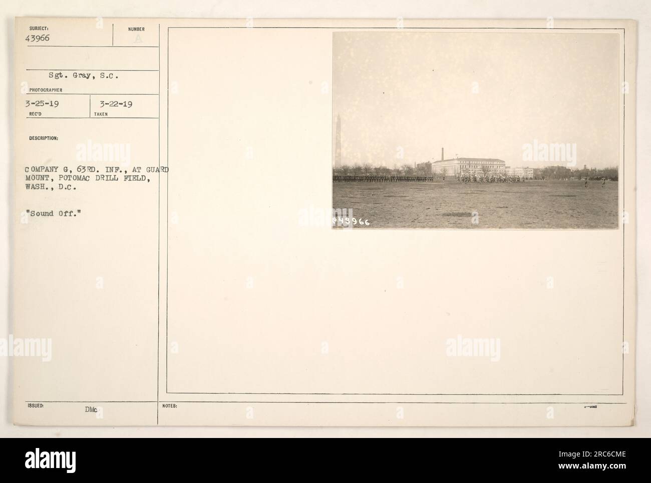 Potomac drill field hi-res stock photography and images - Alamy