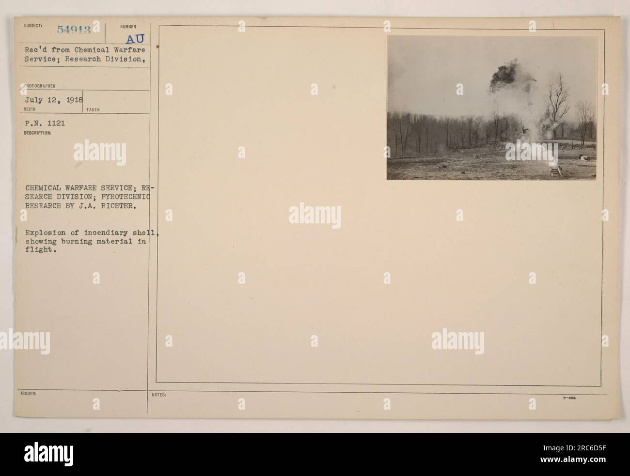 Pyrotechnic experiments hi-res stock photography and images - Alamy