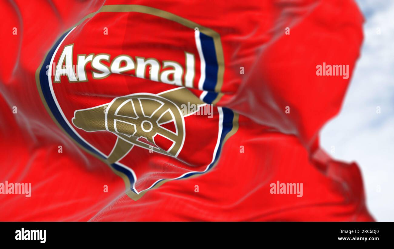 Arsenal logo 2023 hi-res stock photography and images - Alamy