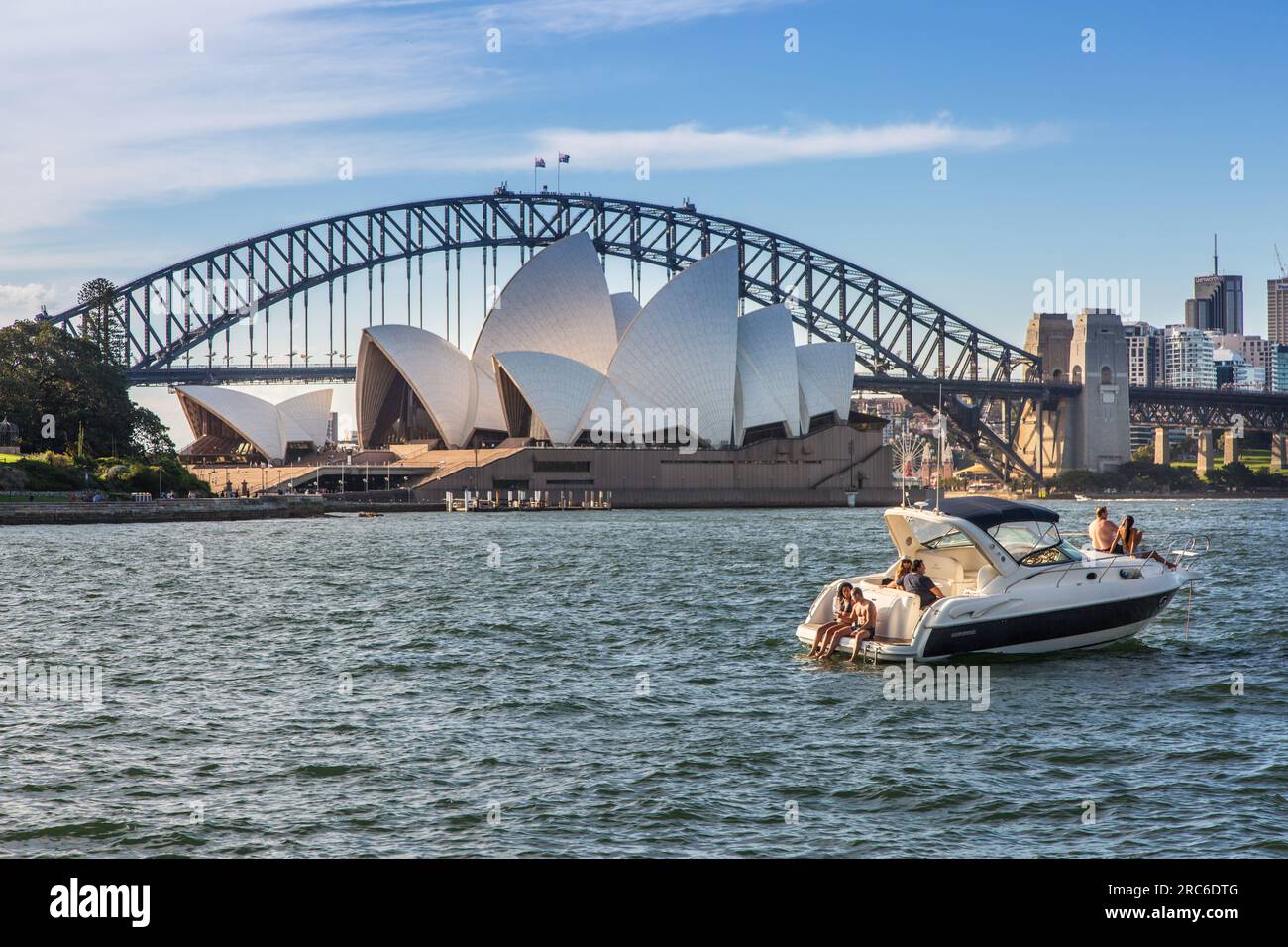 Sydney Opera House and Sydney Bridge Australia Stock Photo - Alamy