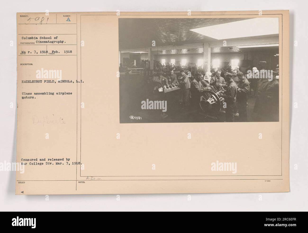 Soldiers at Hazelhurst Field in Mineola, L.I., are seen in this ...