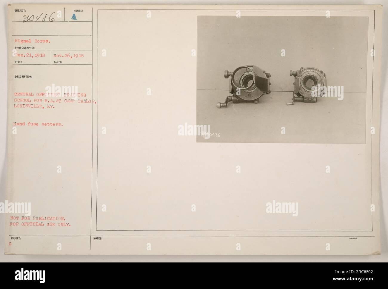 Hand fuse setters hi-res stock photography and images - Alamy