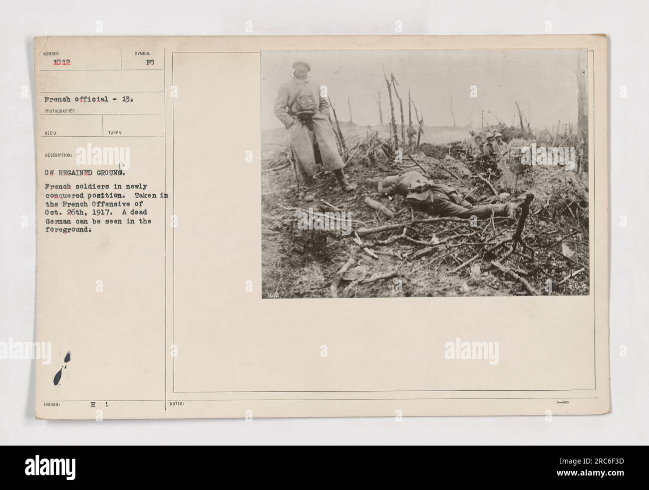 French soldiers in a newly conquered position during the French ...