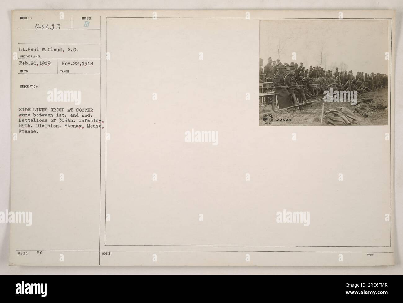 Soldiers from the 1st and 2nd Battalions of the 354th Infantry, 89th ...