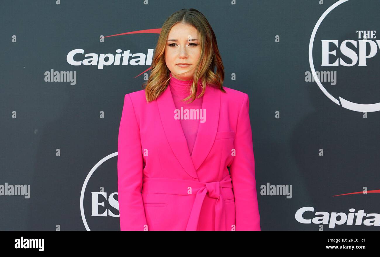 National Women's Soccer League player Olivia Moultrie of Portland ...