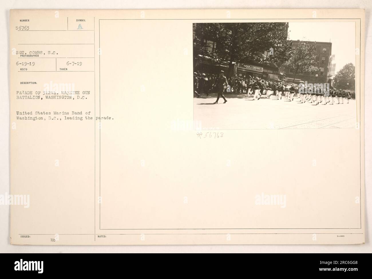 312th machine gun battalion hi-res stock photography and images - Alamy