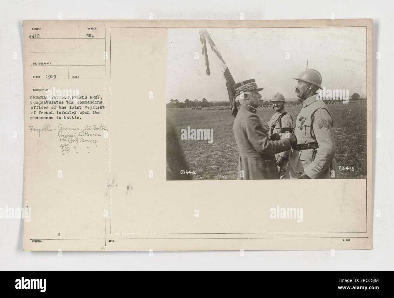 151st regiment of french infantry hi-res stock photography and images ...