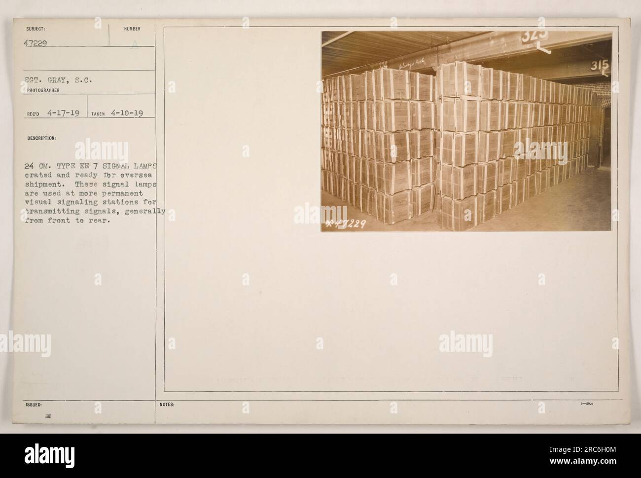 Visual signaling stations hi-res stock photography and images - Alamy