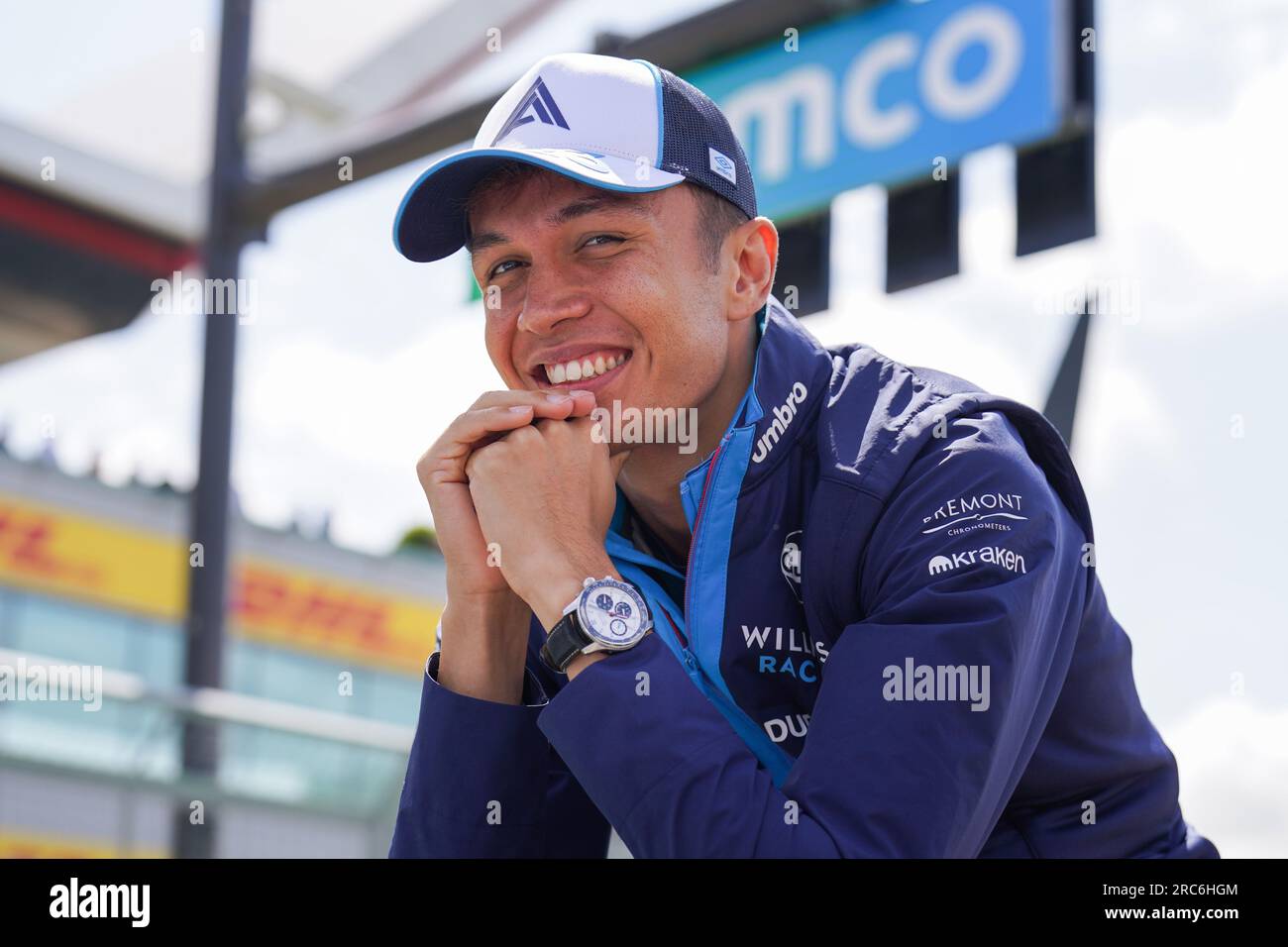 Alex Albon 23 (GBR), Williams FW45 driver parade, during the FORMULA 1 ...