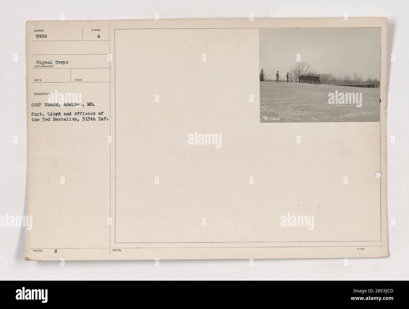 313th infantry hi-res stock photography and images - Alamy