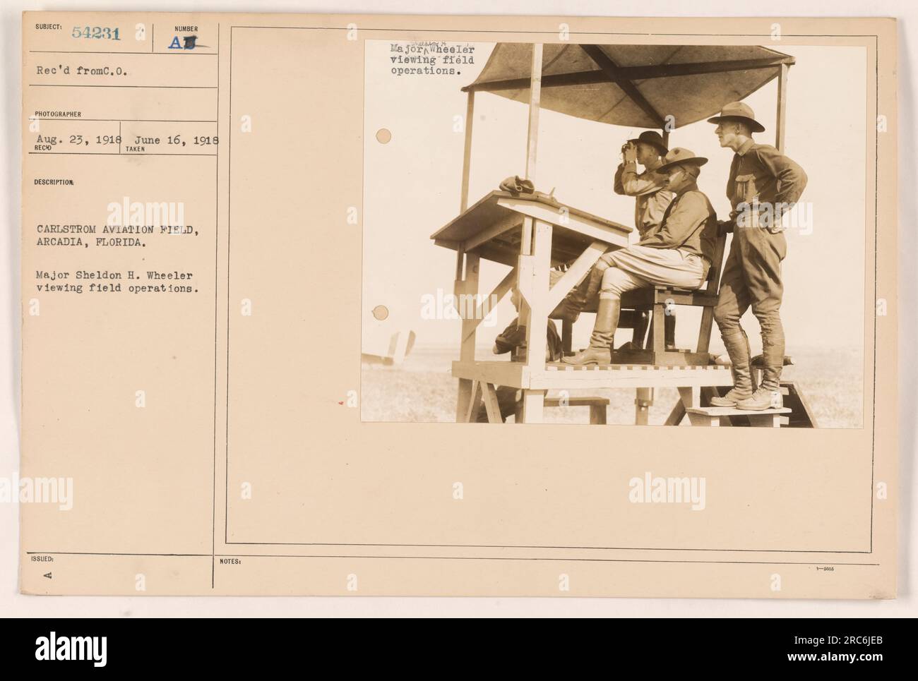 Observing field operations hi-res stock photography and images - Alamy