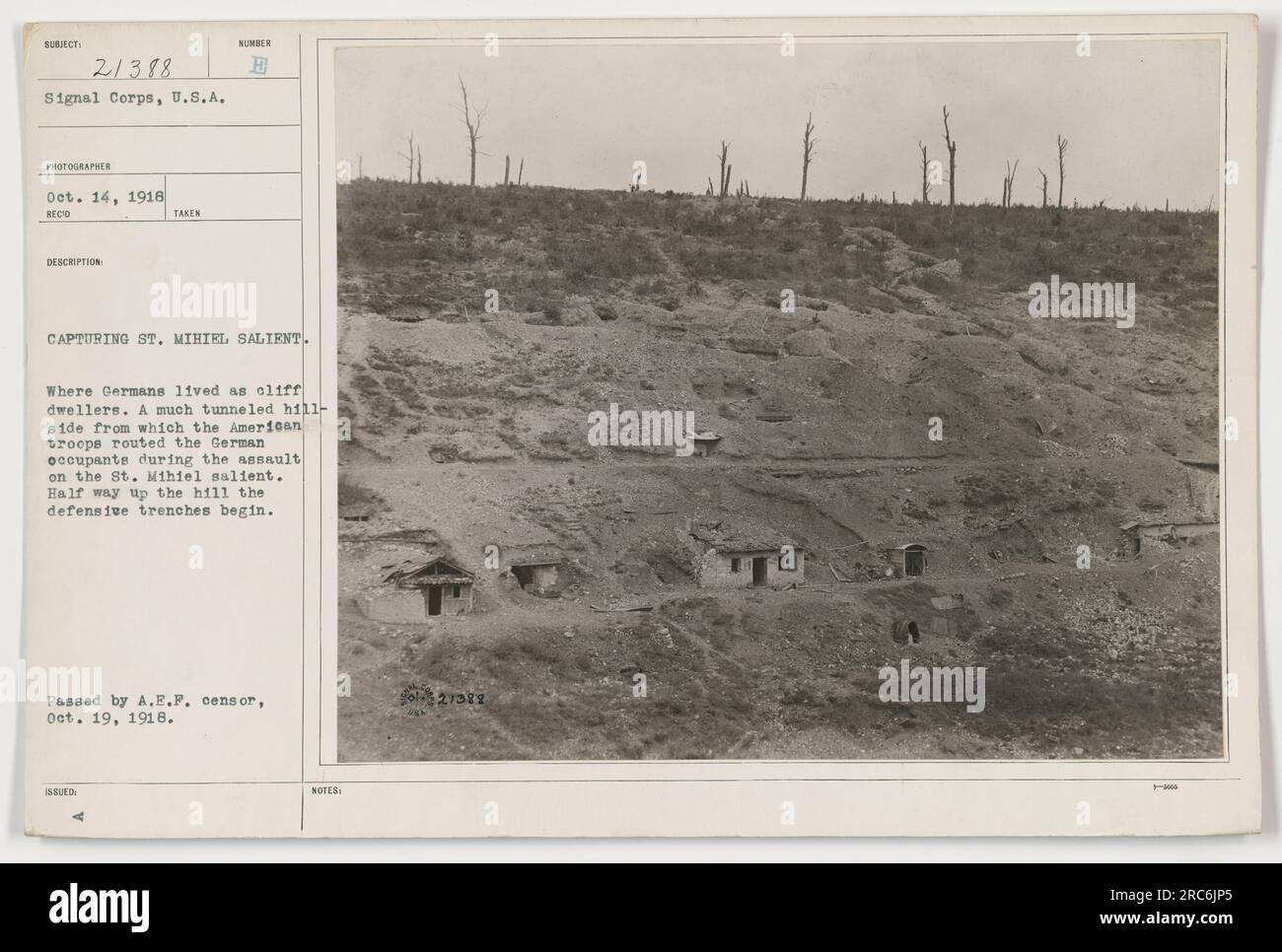 World war i aerial view trenches hi-res stock photography and images ...