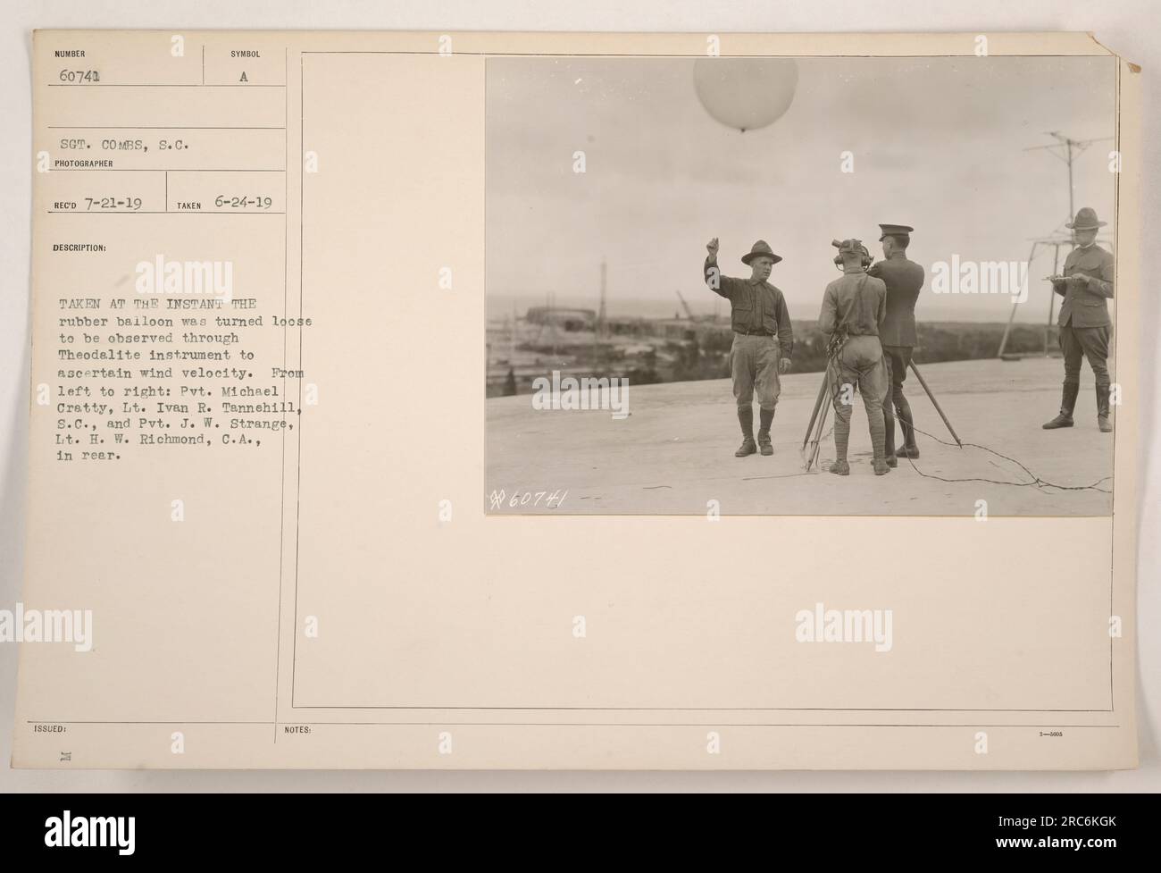 Pvt. Michael Cratty and Pvt. J.W. Strange, along with Lt. Ivan R ...