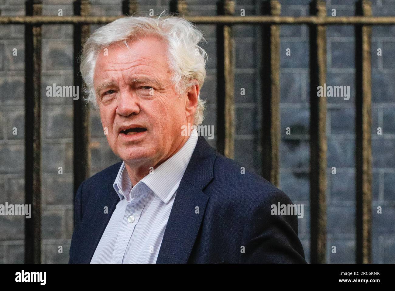 London, UK. 12th July, 2023. David Davis, MP. Former Cabinet Minister ...