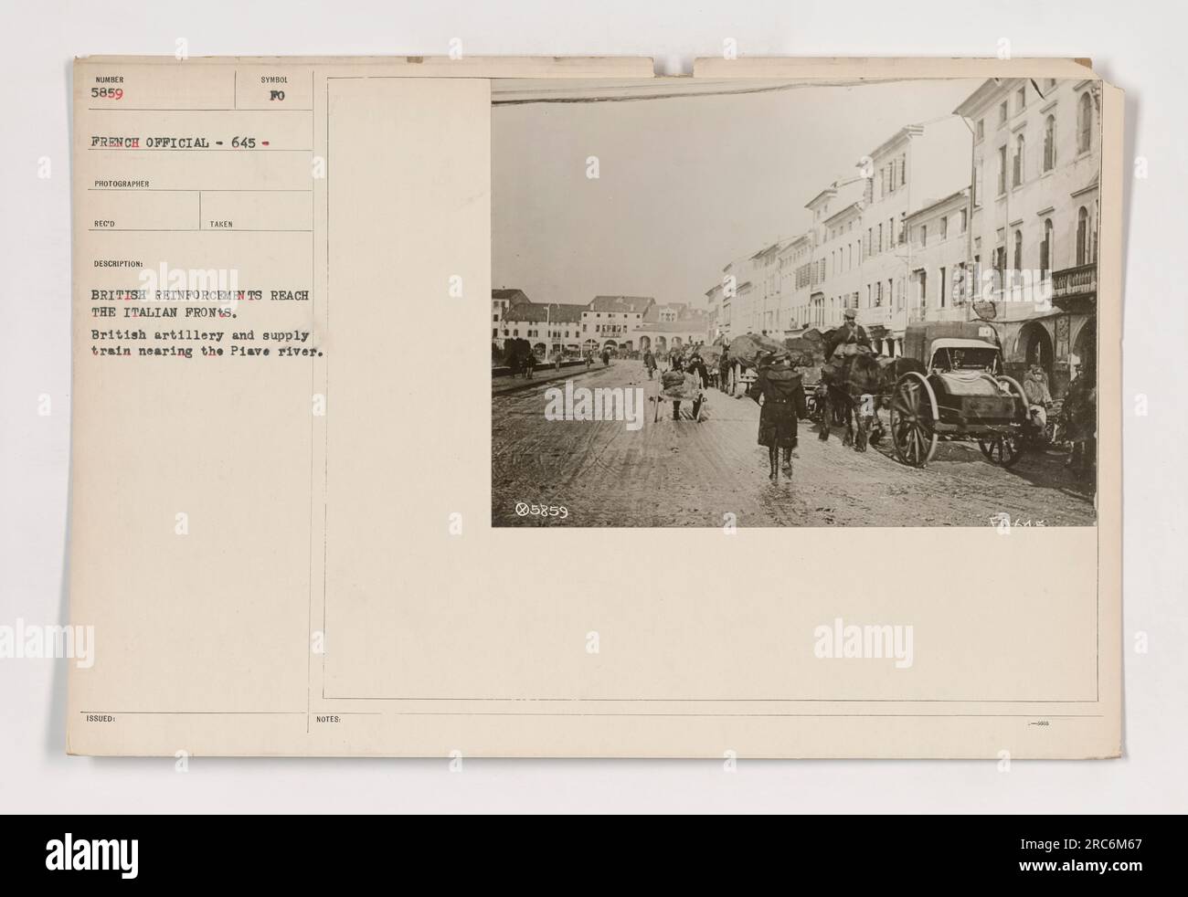 Italian front during world war one hi-res stock photography and images ...