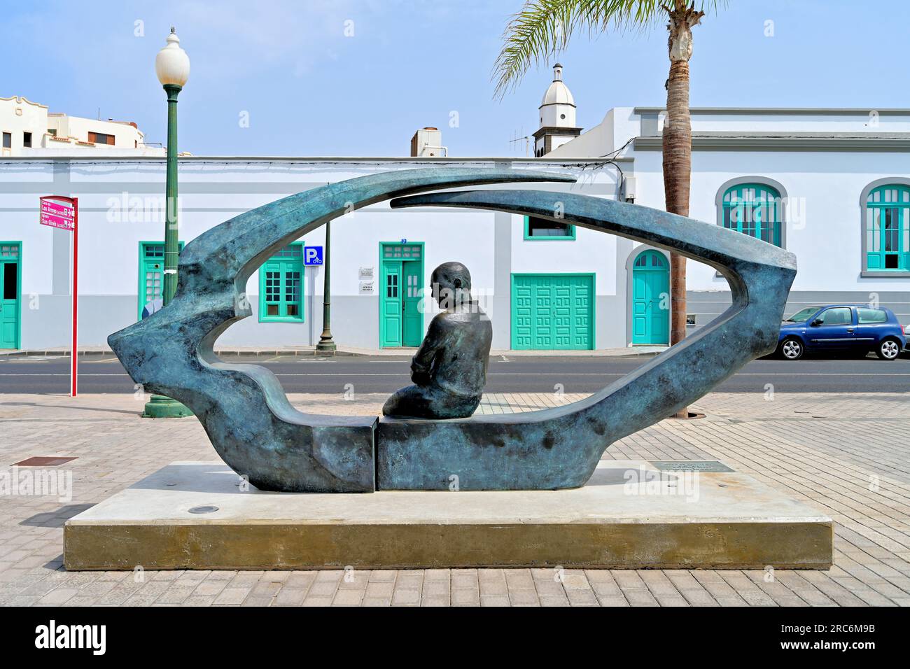 Mirador del rio sculpture cesar hi-res stock photography and images - Alamy