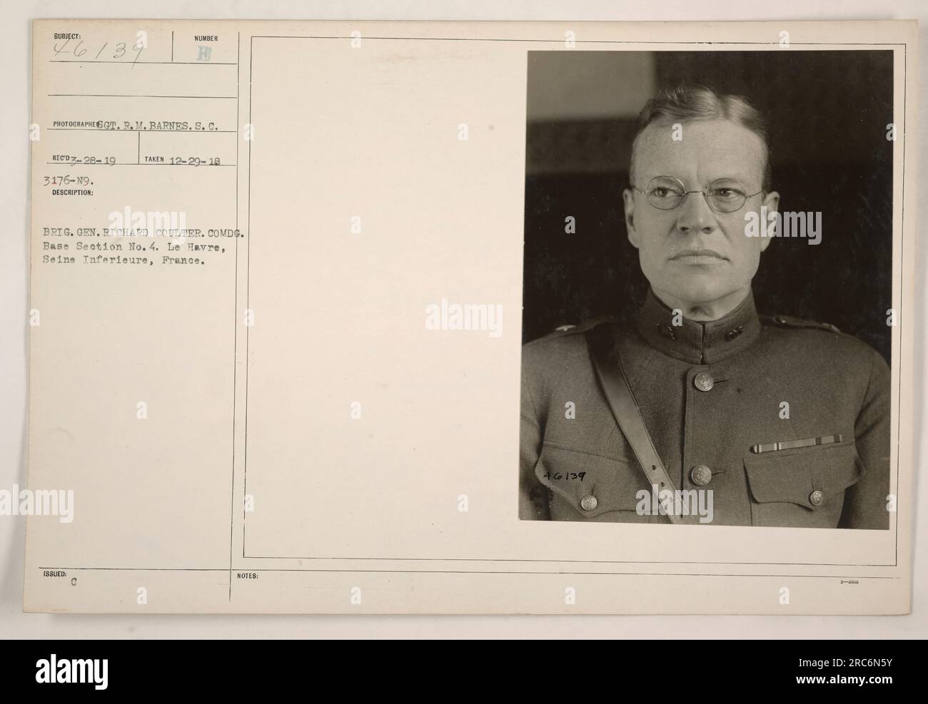 Brigadier general richard coulter hi-res stock photography and images ...