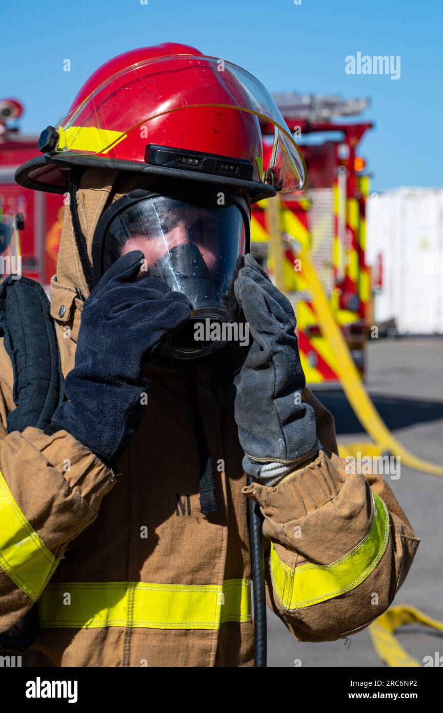 NAVAL STATION ROTA, Spain (July 12th, 2023) A Sailor assigned to the ...