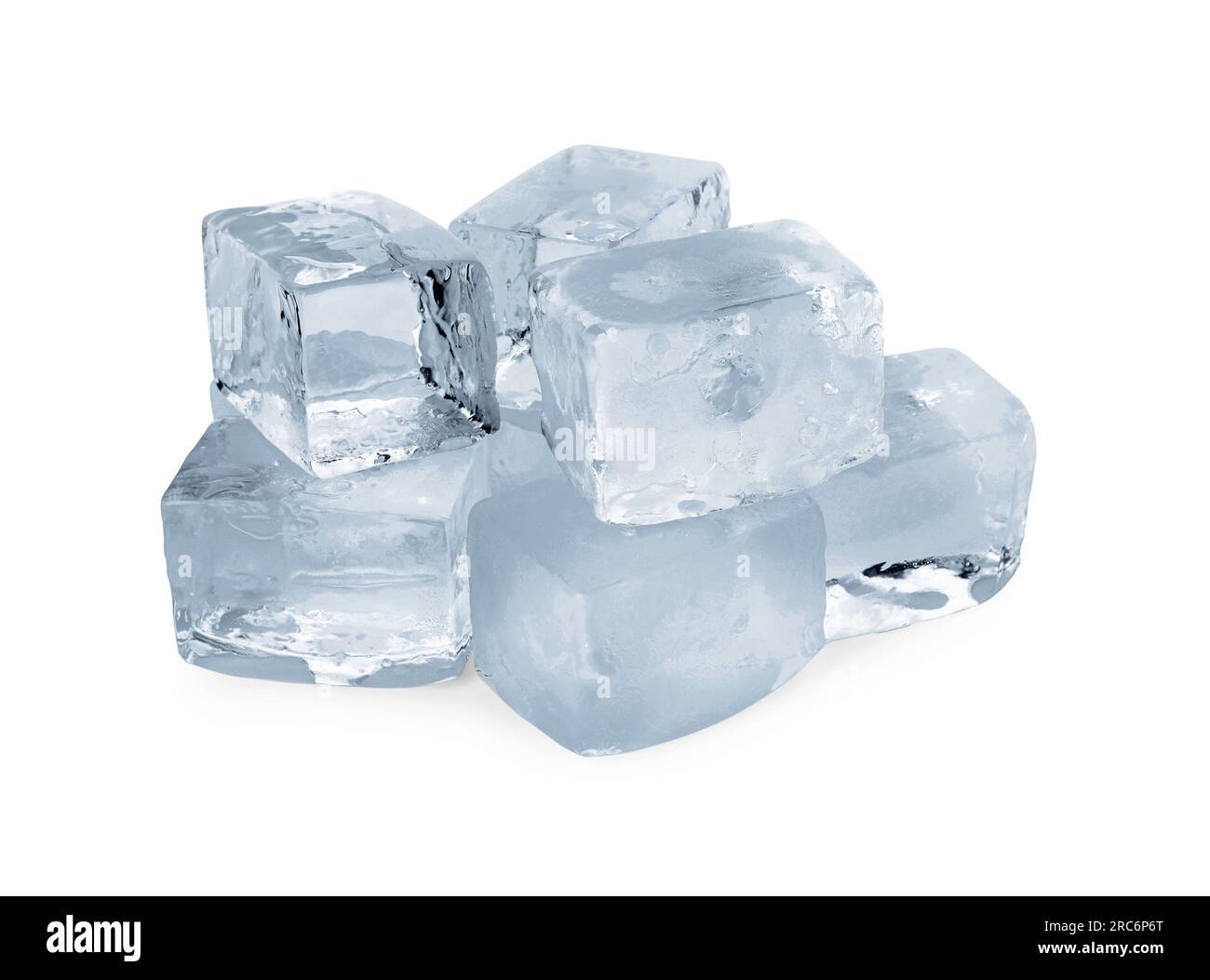 Many crystal clear ice cubes isolated on white Stock Photo - Alamy Many crystal clear ice cubes isolated on white Stock Photo - Alamy