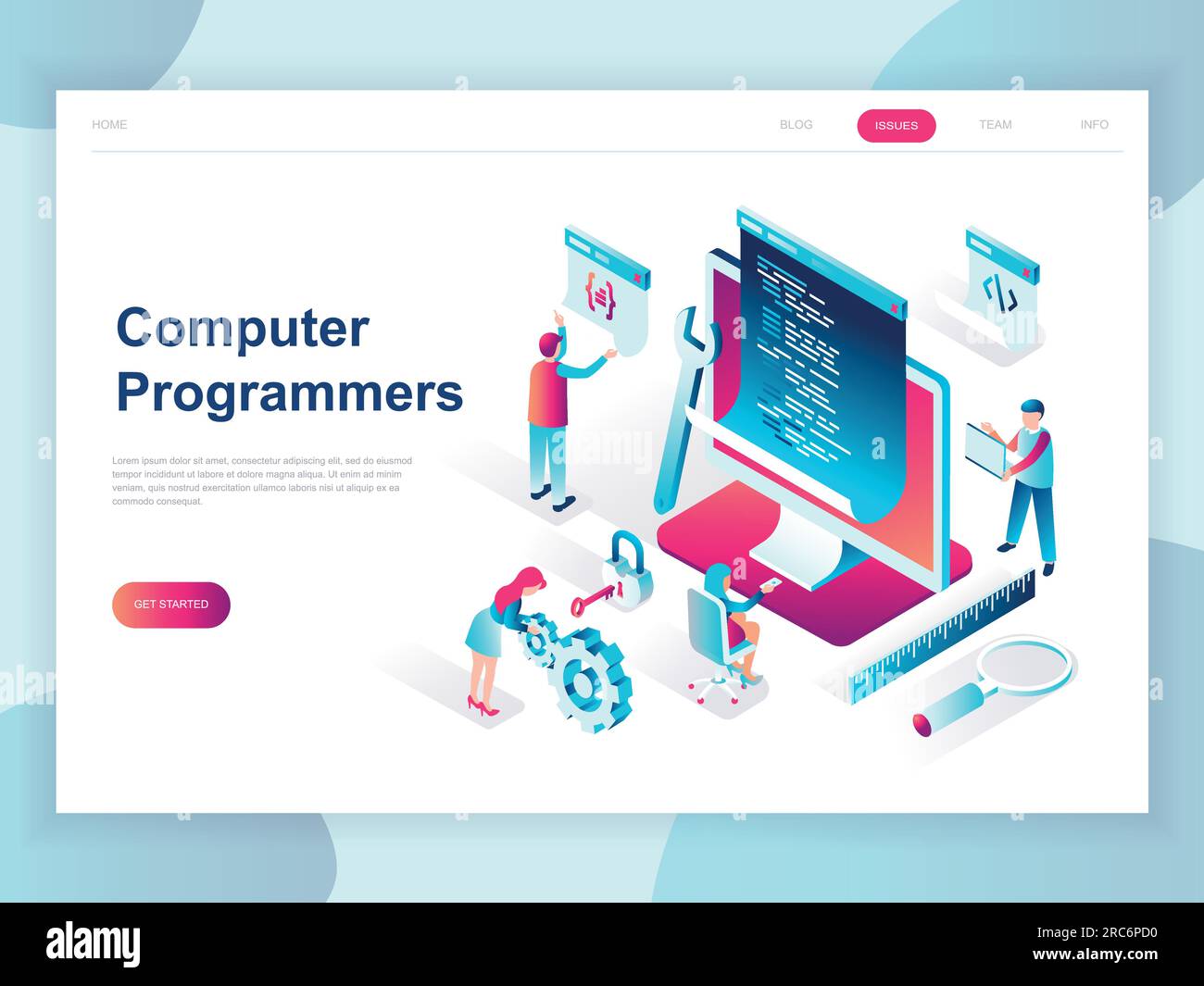 Developer header hi-res stock photography and images - Alamy