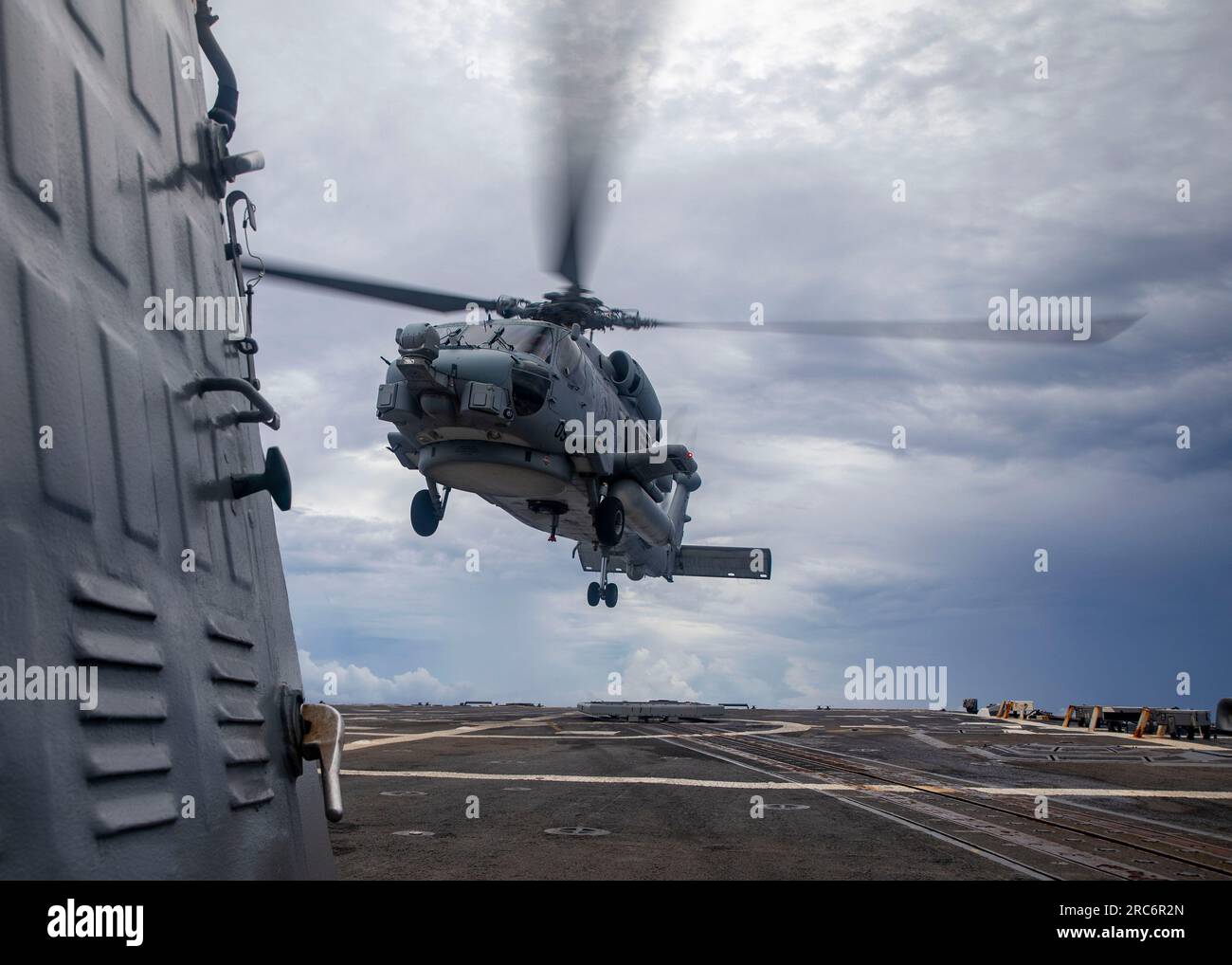 230710-N-CD453-1289 PHILIPPINE SEA (July 10, 2023) An MH-60R Seahawk ...