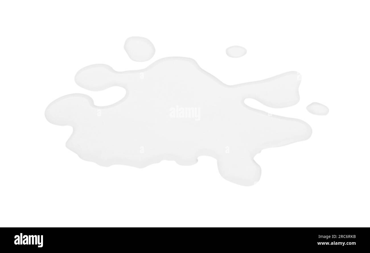 Puddle water isolated Cut Out Stock Images & Pictures - Alamy