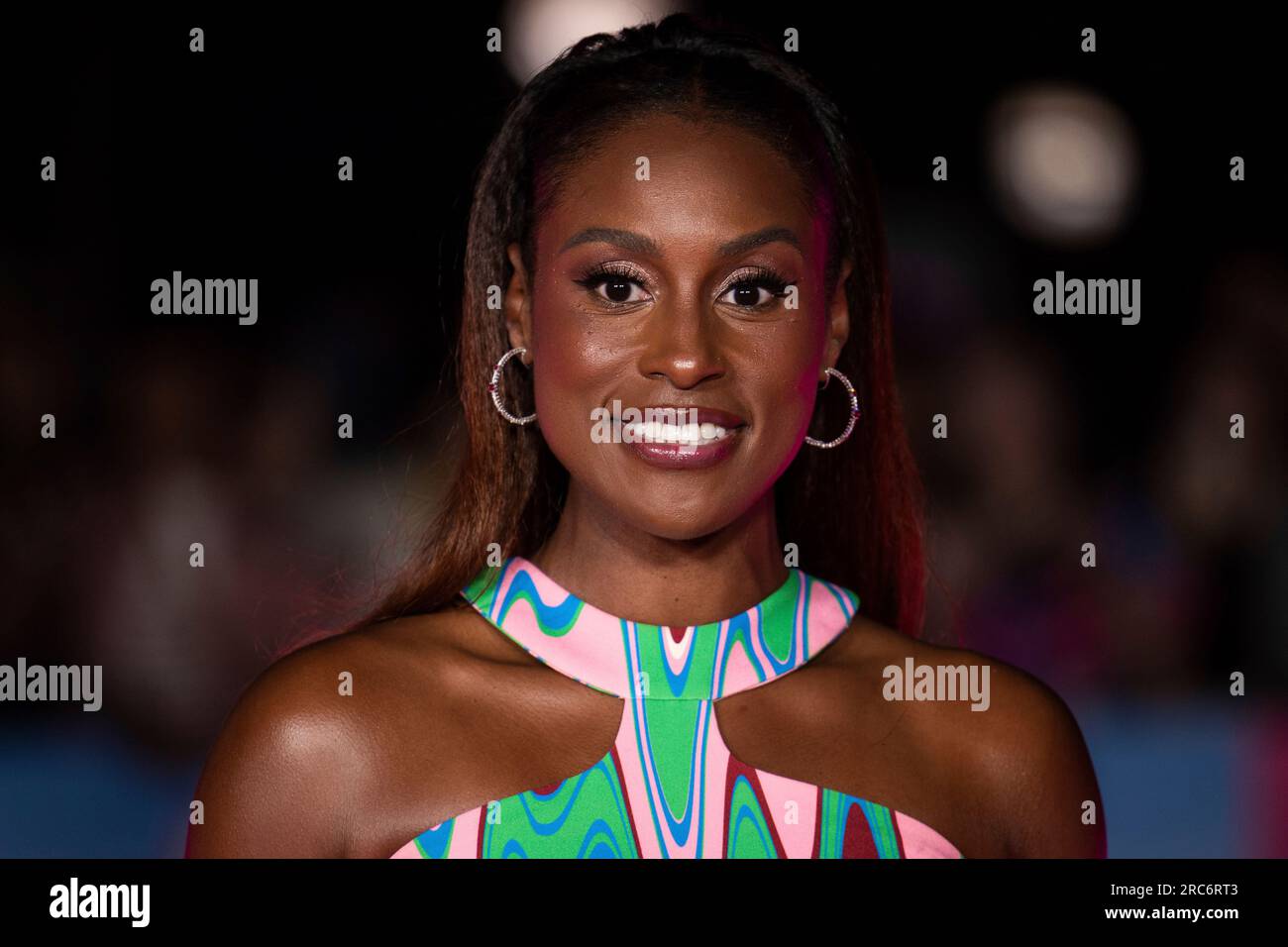 Issa Rae poses for photographers at the photo call for the film 'Barbie ...