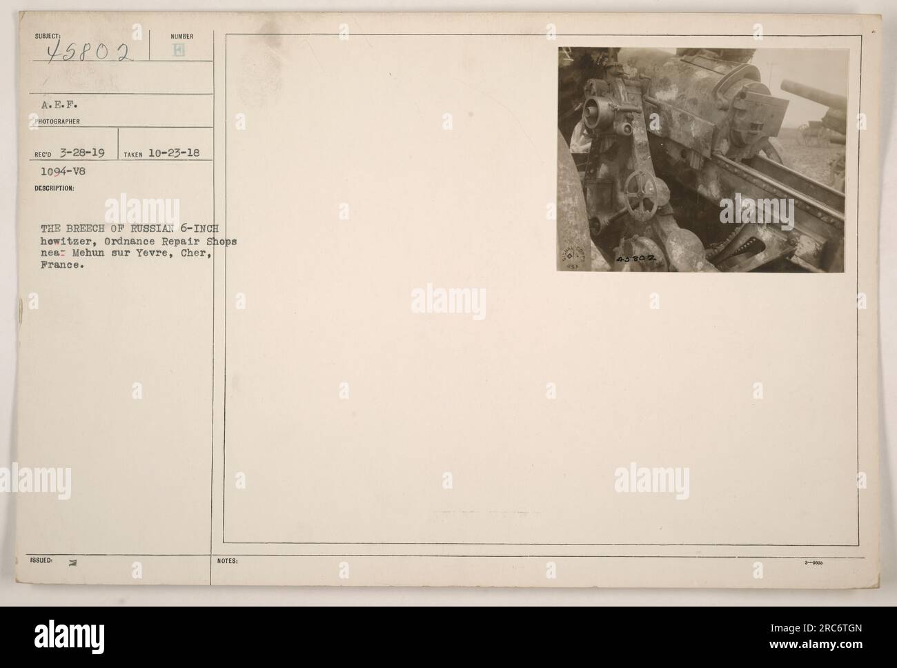 American ordnance repair mechanics hi-res stock photography and images ...