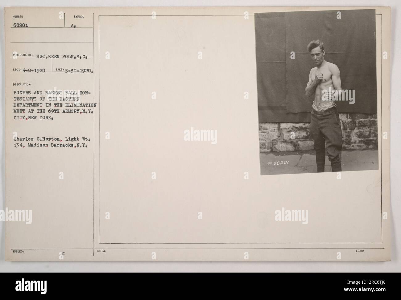 Boxers and basketball contestants from the Eastern Department ...