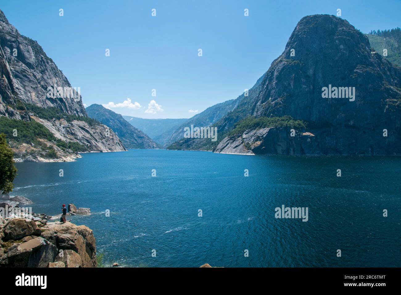 Hetch Hetchy is a picturesque reservoir in Yosemite National Park, CA ...