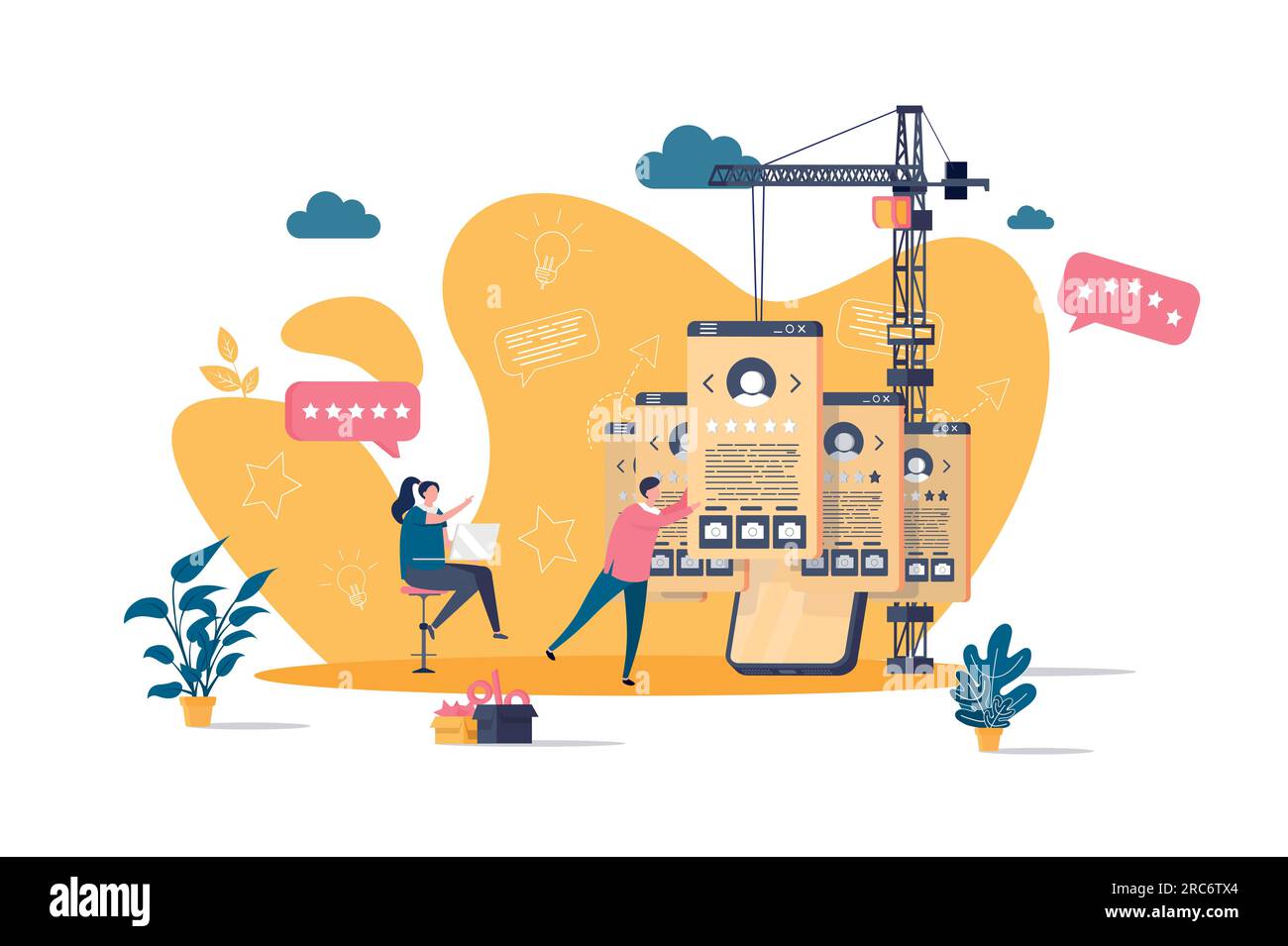 Hr scene Stock Vector Images - Alamy