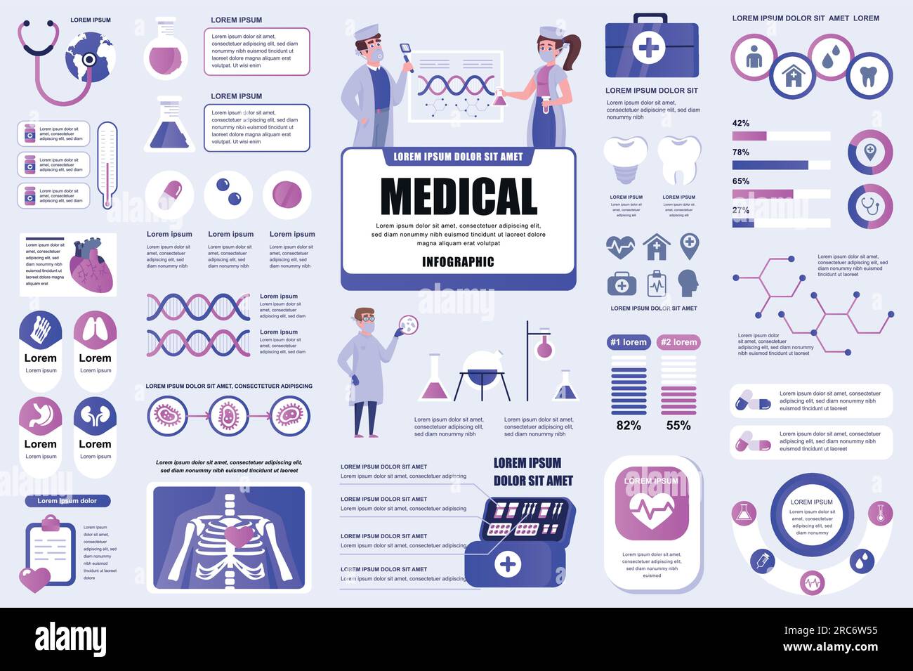 Medical charts and graphs hi-res stock photography and images - Alamy