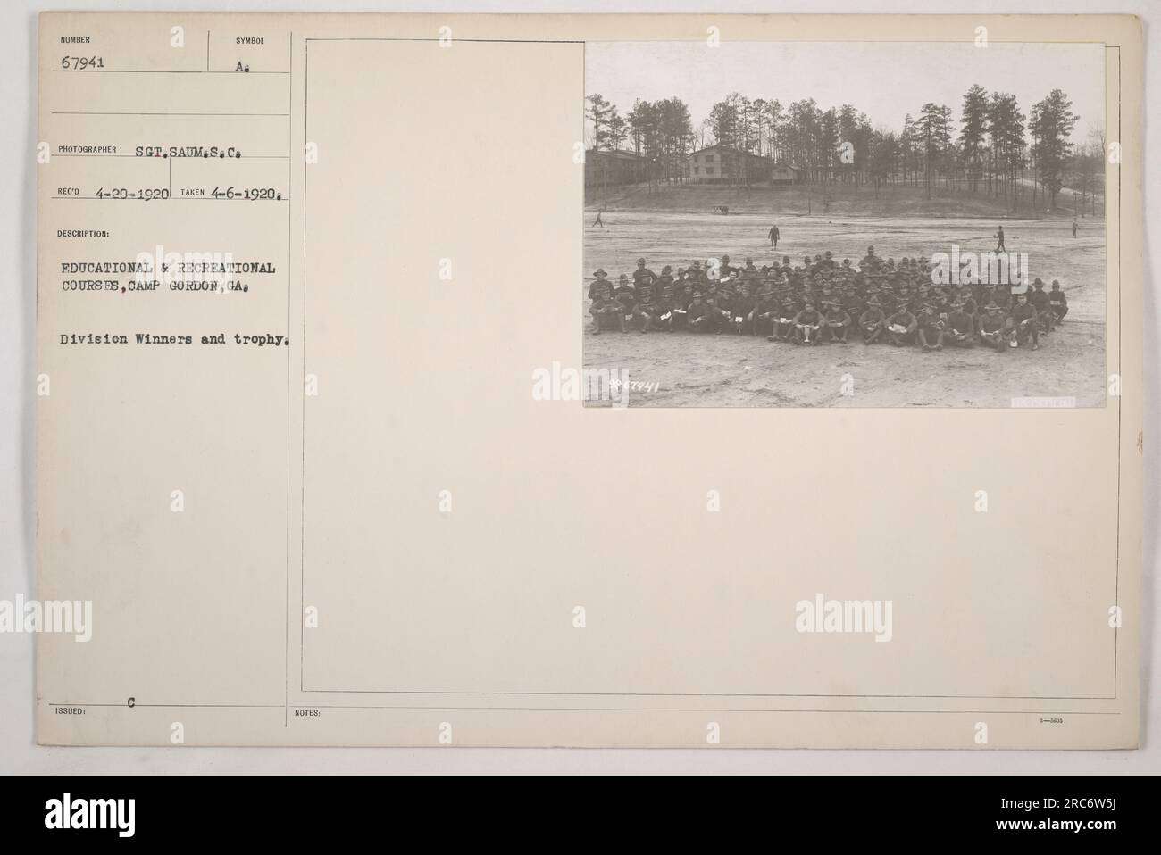 Educational and recreational courses at Camp Gordon, Georgia featured ...