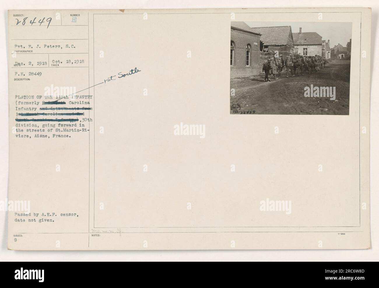 Pvt f j peters hi-res stock photography and images - Alamy