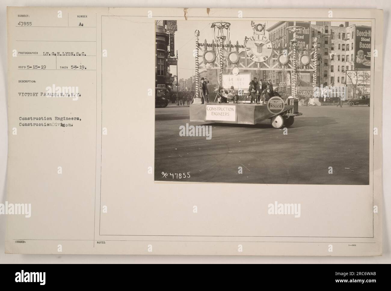 Image depicts a Victory Parade in New York City featuring the ...