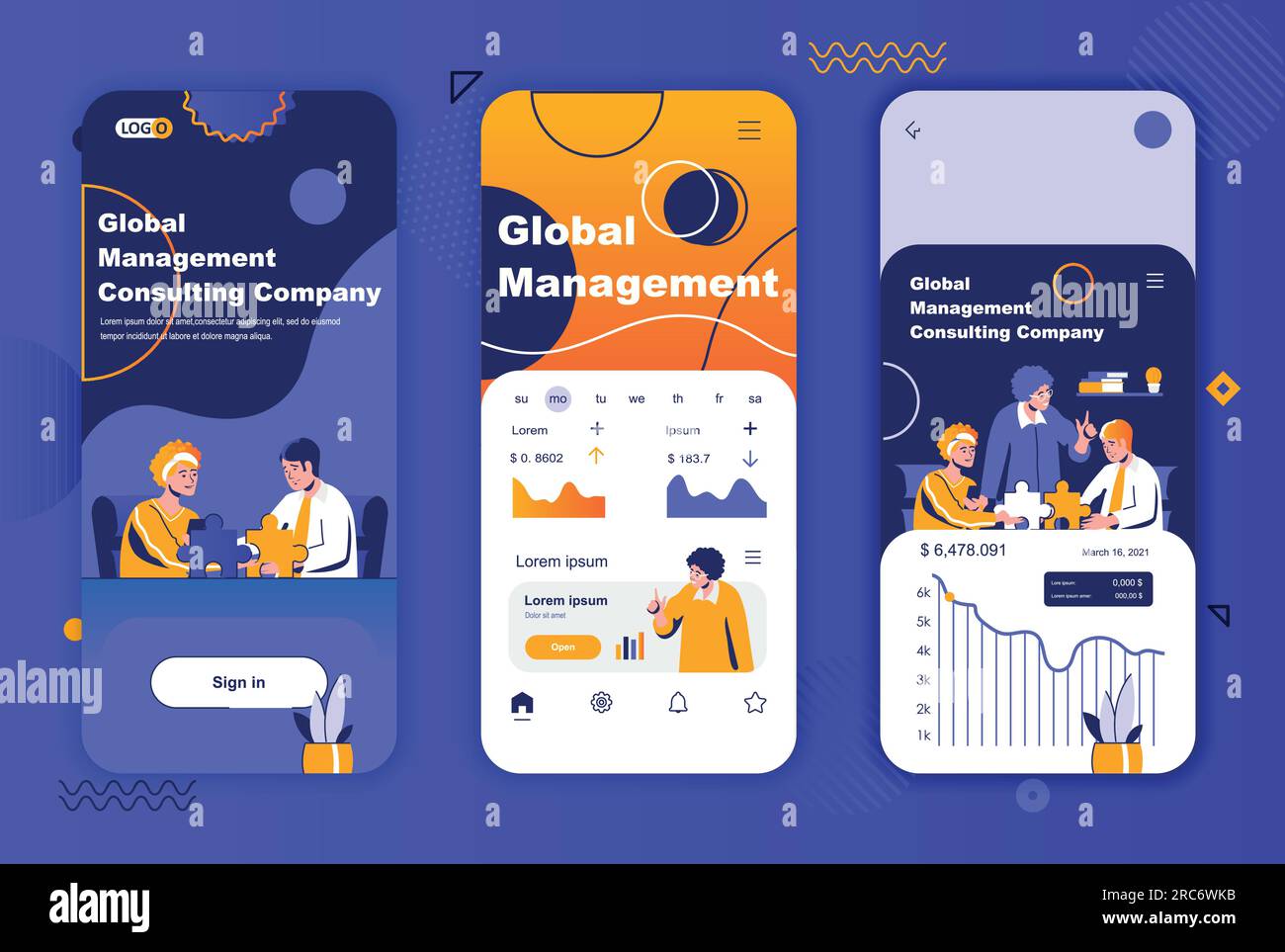 Global dashboard Stock Vector Images - Alamy