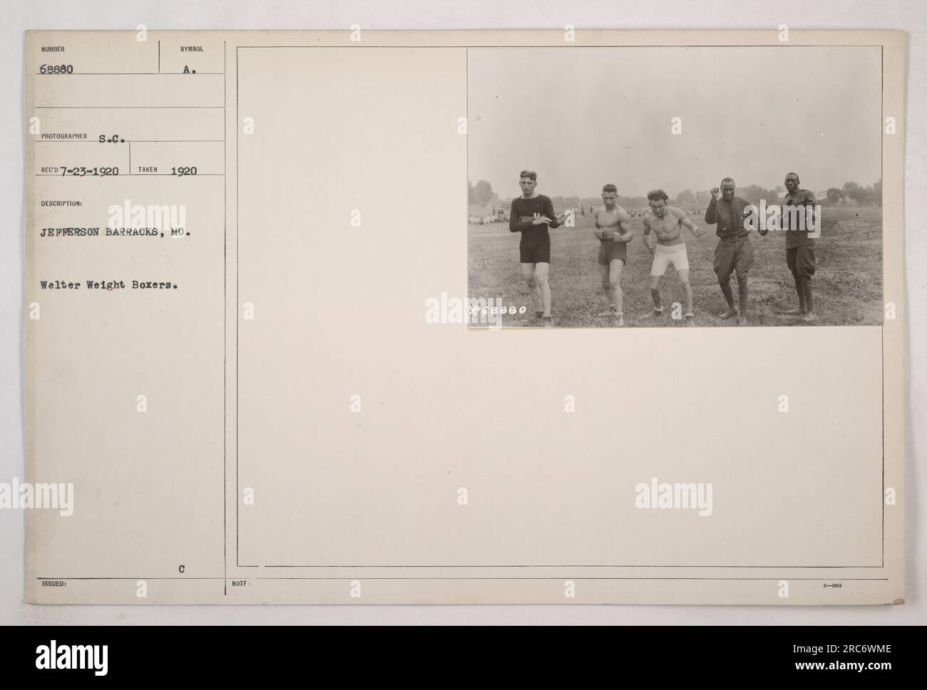 Jefferson barracks 1920 hi-res stock photography and images - Alamy