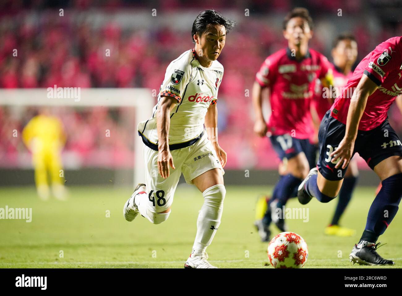 Osaka, Japan. 12th July, 2023. Masaya Shibayama (Ardija) Football/Soccer : 3rd round match ...
