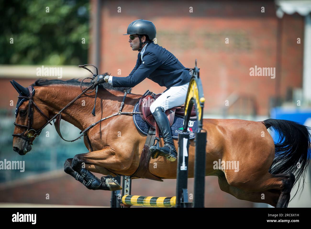 Conor Swail of Ireland competes in the Rolex North American Grand Prix ...